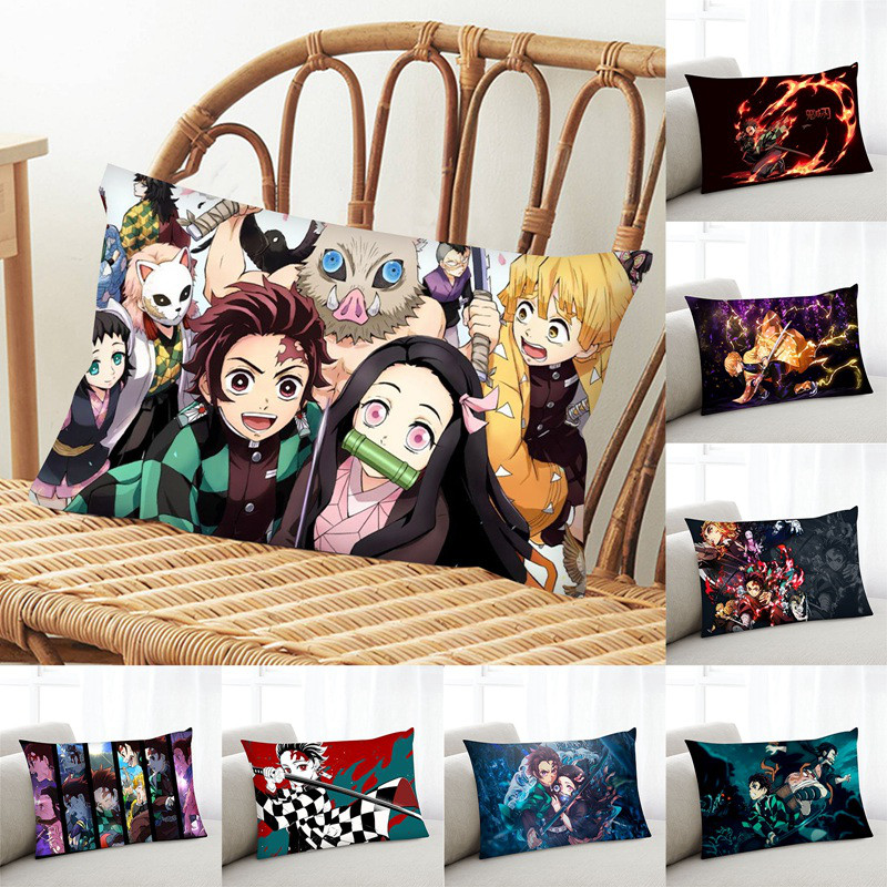 Liberty Anime Demon Slayer Vỏ Gối Phòng Ngồi 50 × 30cm | Shopee Việt Nam