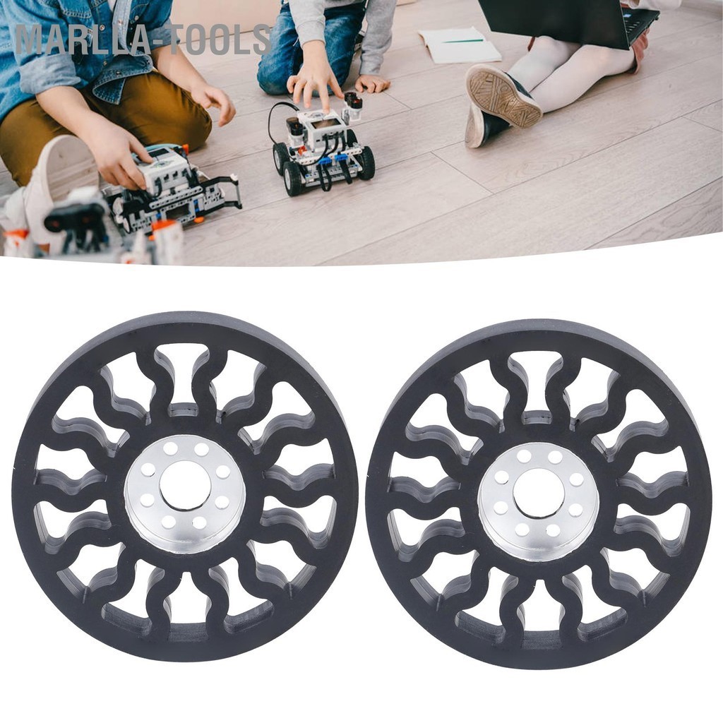 MARLLA-Tools Bánh xe ô tô thay thế Hub nhôm Lốp cao su silicon cho phụ ...