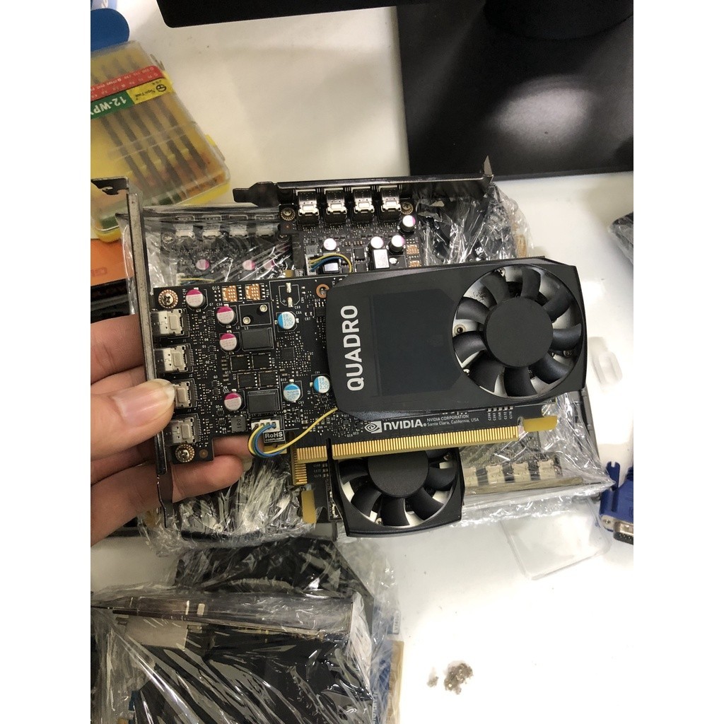 card màn hình Quadro P620 P600 P1000 chuyên đồ hoạ hàng đẹp nguyên zin ...