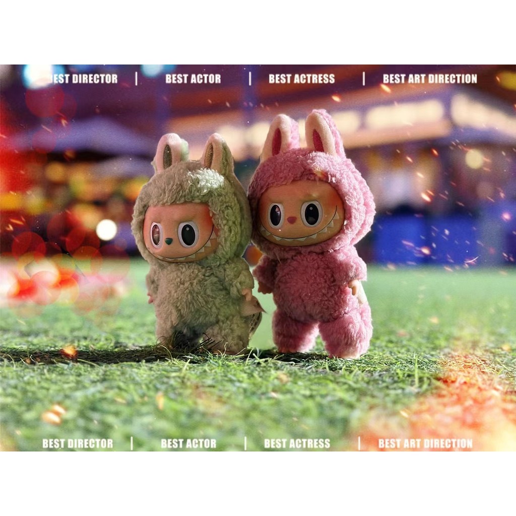 Labubububu Quần áo Vinyl Unboxing Túi chưa mở Xác nhận Búp bê Macaron ...