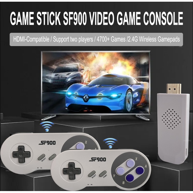 Máy Chơi Game Mini TV Cho Super Nintendo SNES e NES 16 bit 4800 Retro ...