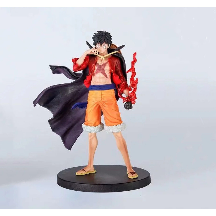 Mô Hình OnePiece Luffy Áo choàng tay có haki vũ trang cao 17 cm ...