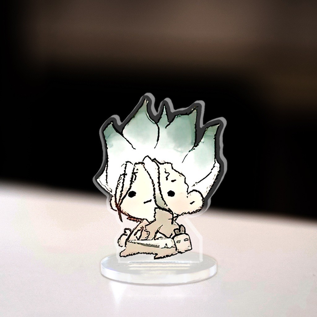 Mô hình Mini Dr.stone Senku Yuzuriha Ogawa Hyoga Chibi Anime Manga Tiến ...