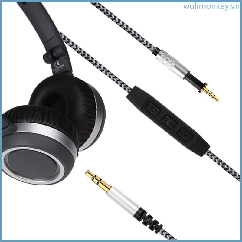 Wu cho K450 K451 K452 K480 Q460 Kết nối tai nghe Dây thay thế phích cắm mạ vàng chống lão hóa ...