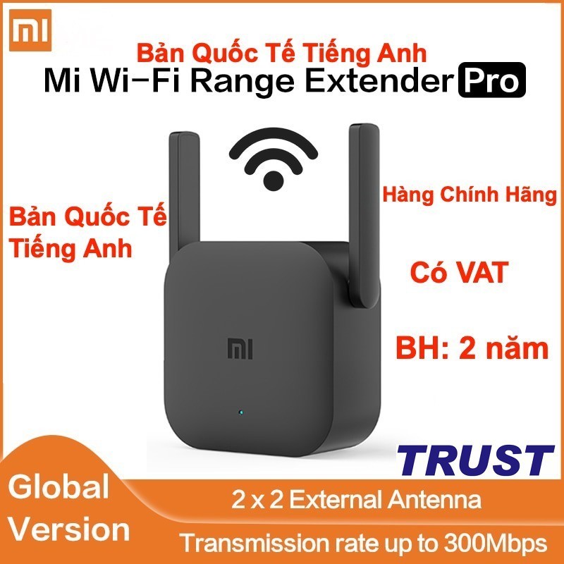 Bản Quốc Tế - Bộ Kích/Mở Rộng Sóng WiFi - Xiaomi Mi WiFi Repeater Pro ...