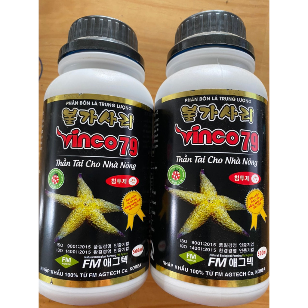 Phân Bón Lá VINCO 79 Chai 1 Lít Chiết Xuất Từ Sao Biển | Shopee Việt Nam