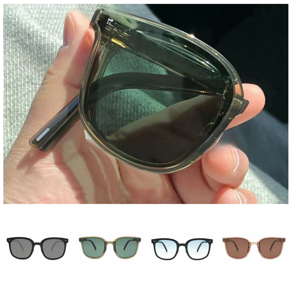 Kính râm Gradient thời trang nữ Kính râm gọng có thể gập lại | Shopee ...