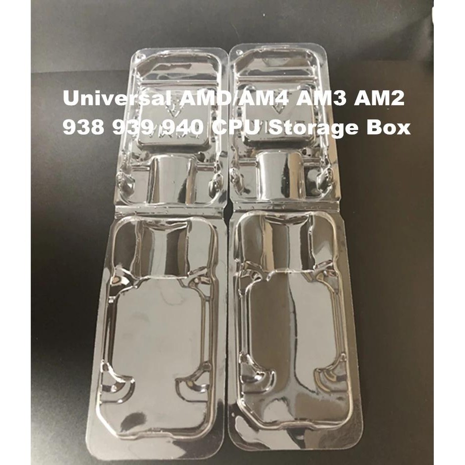 10 Chiếc Hộp Bảo Quản Vỏ Vỏ Vỏ CPU AMD Hộp Nhựa Bảo Vệ Cho Intel IC ...