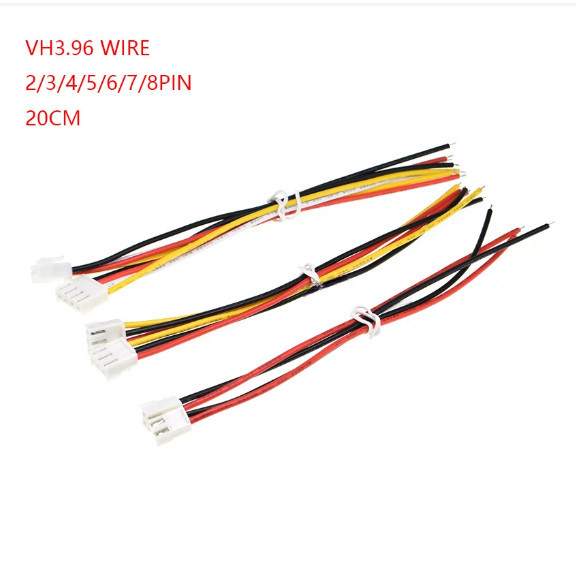 Jst VH3.96 VH 3,96mm Nữ Nhà Ở Cắm Đầu Nối Dây Cáp 2 3 4 5 6Pin 20AWG Dây Dài 20cm | Shopee Việt Nam