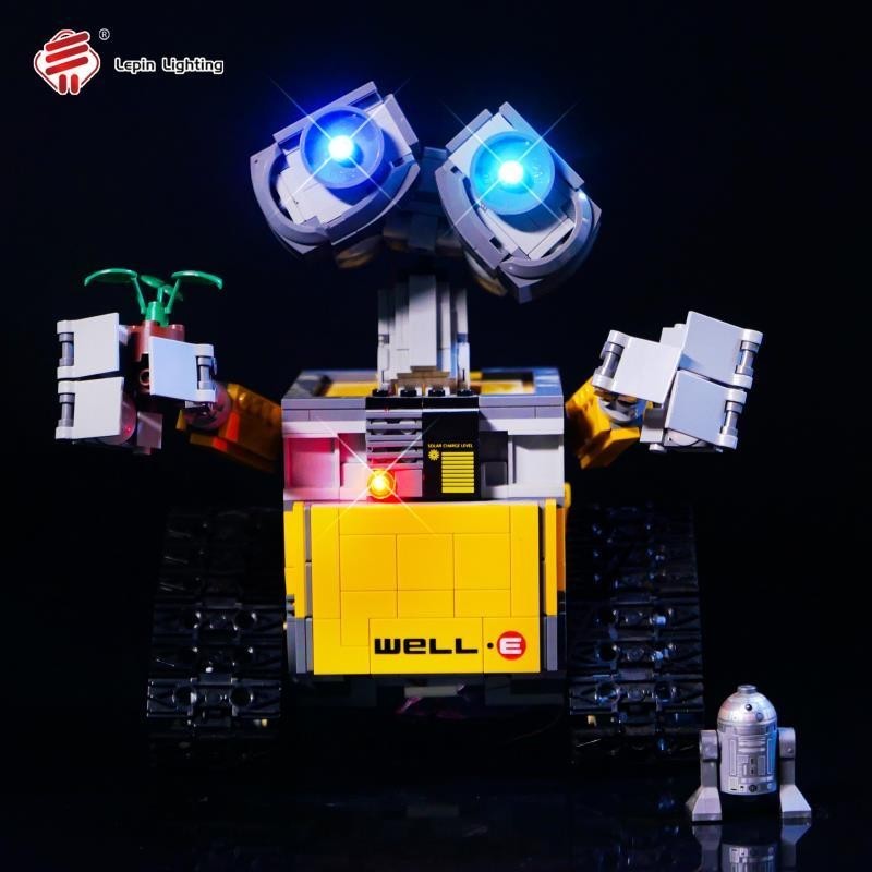 Khối Xây Dựng Chiếu Sáng Tương Thích Lego Phim Series Wally Robot Lắp ...