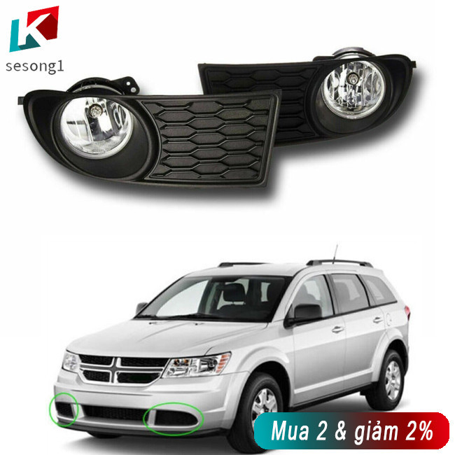 Đèn sương mù cản lái xe SESONG có bộ dây và công tắc tương thích cho ...