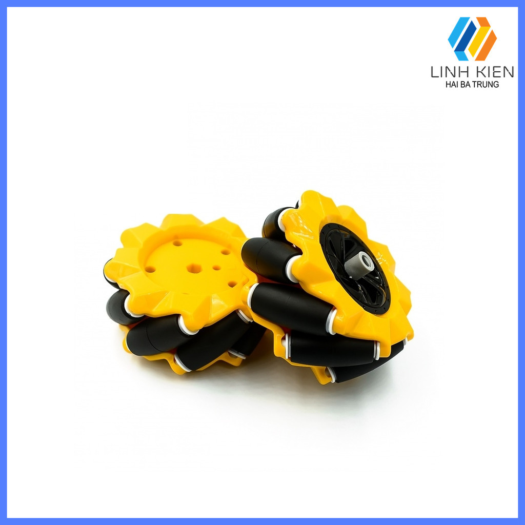 [Có sẵn] Bánh Xe Mecanum Đa Hướng 80mm (Gồm 4 bánh) | Shopee Việt Nam