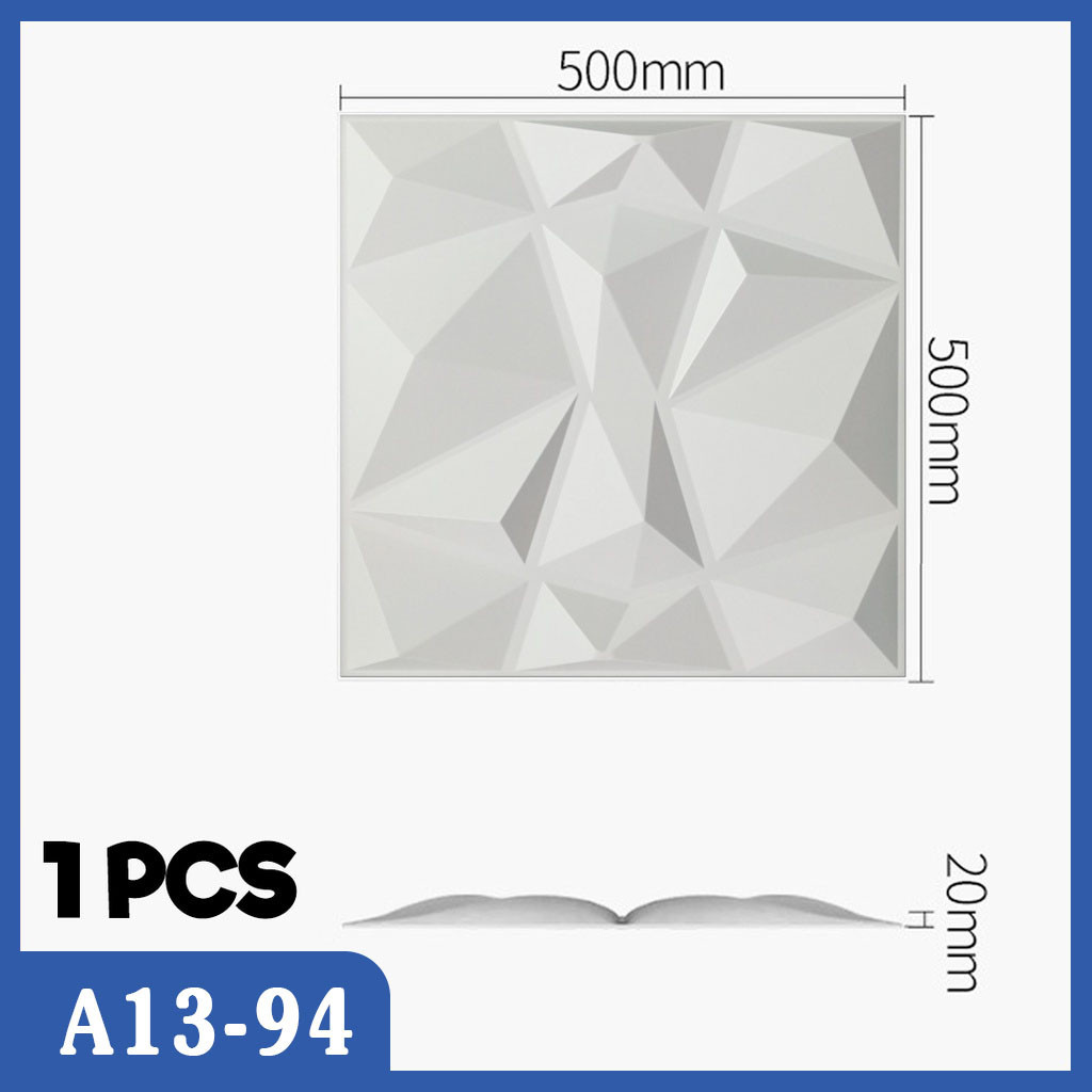 Tấm Nhựa Ốp Tường 3D Kích Thước 50cmx50cm, Tấm Ốp Tường PVC 3D Vân Nổi | Shopee Việt Nam