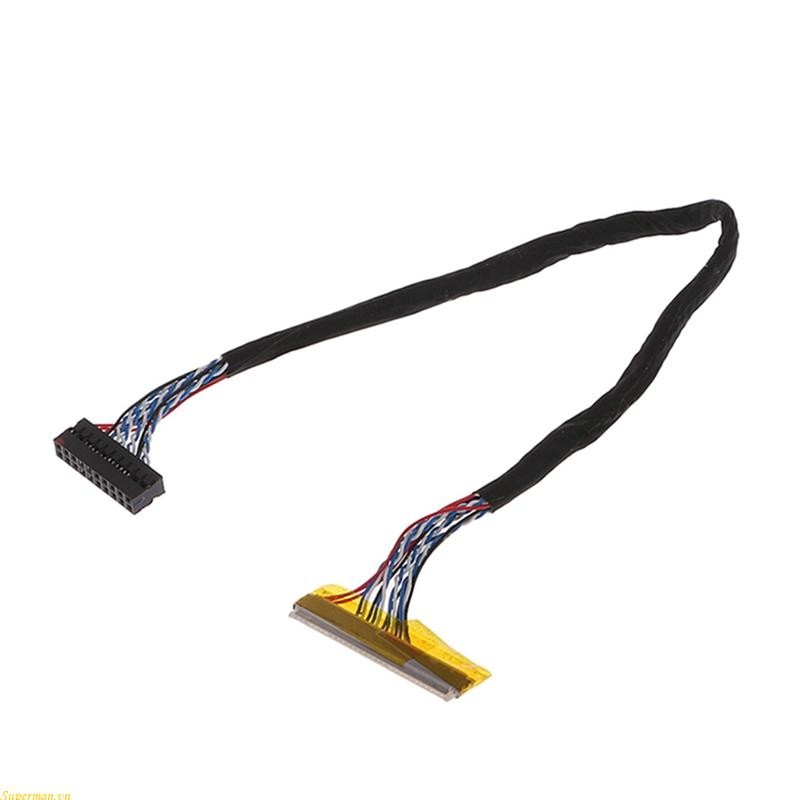 Tốt Nhất Đa Năng FIX 30 Pin 1ch 6bit LVDS Cáp 26cm Cho 14 1-15 6inch Màn Hình LCD | Shopee Việt Nam