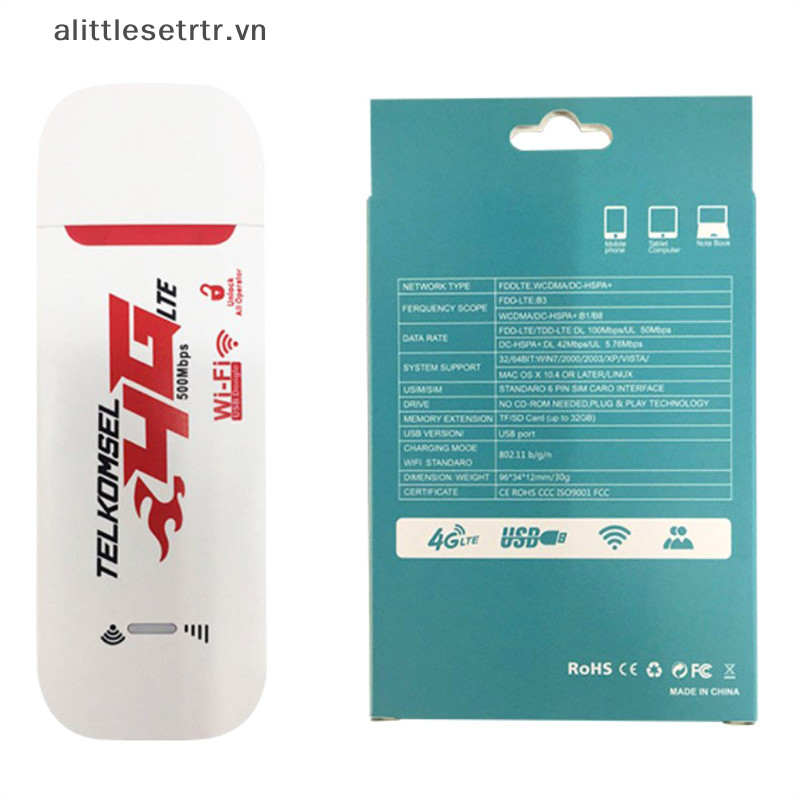 Usb Dongle Lte 3G 4G Không Dây Kết Nối Mạng / Thẻ Sim 150Mbps 4G ...