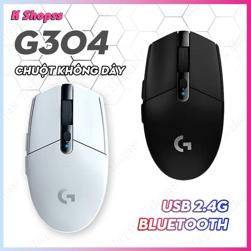Chuột không dây Logitech G304 game nhẹ 6 nút lập trình pin 250h Truyền ...