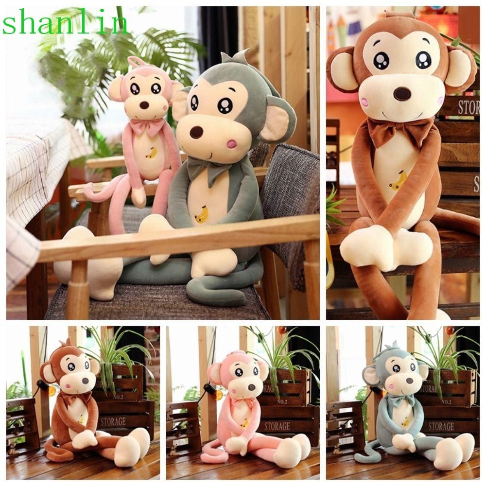 Shanlin Monkey Plush Toy, PP Cotton Khỉ Khỉ Đồ chơi nhồi bông Búp Bê ...