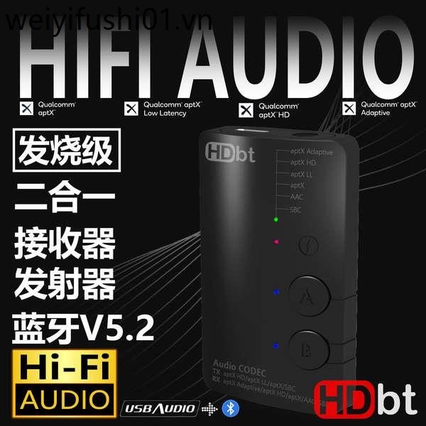 Qualcomm QCC Core Thích ứng APTXHD LL Bluetooth 5.2 Bộ chuyển đổi âm ...
