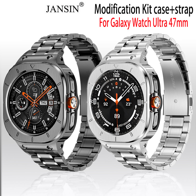 Jansin Dây thép không gỉ + bộ sửa đổi cho đồng hồ thông minh Samsung ...