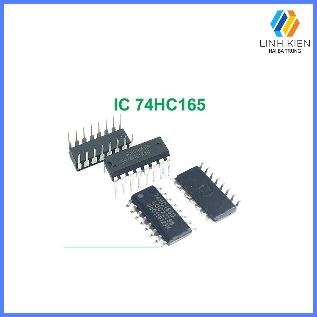 [Có sẵn] Linh kiện IC 74HC165 Chân cắm DIP14, sop14 | Shopee Việt Nam