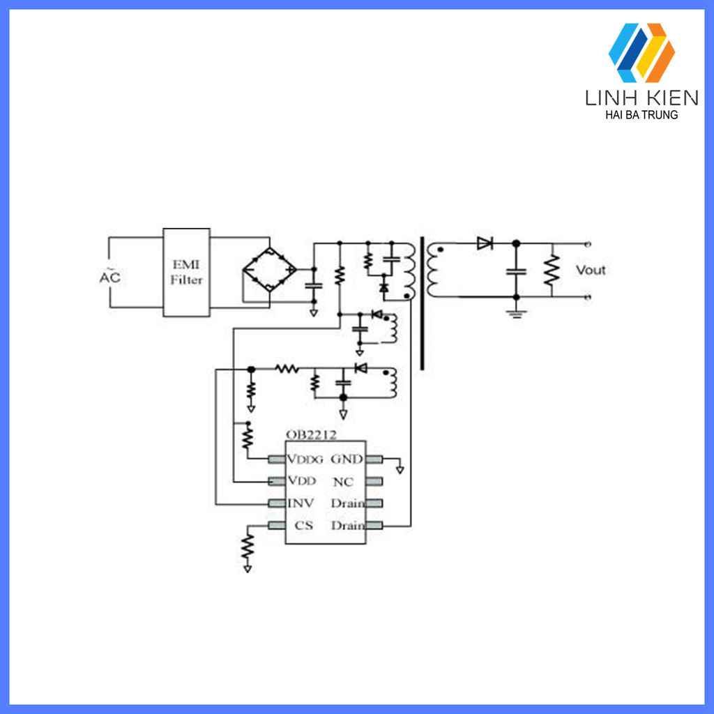 [Có sẵn] Linh kiện IC nguồn OB2212AP chân cắm DIP8 | Shopee Việt Nam