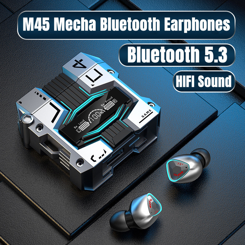 M45 TWS Wireless Bluetooth Earphones Touch Control Noise Reduction ...
