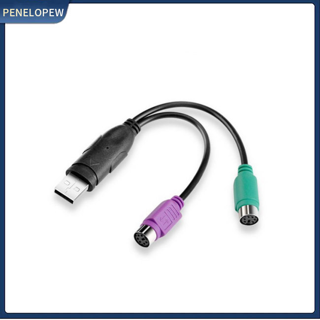 Pw USB Adapter USB Sang PS2 Chuyển Cáp Quét Súng PS2 Sang USB Chuyển ...