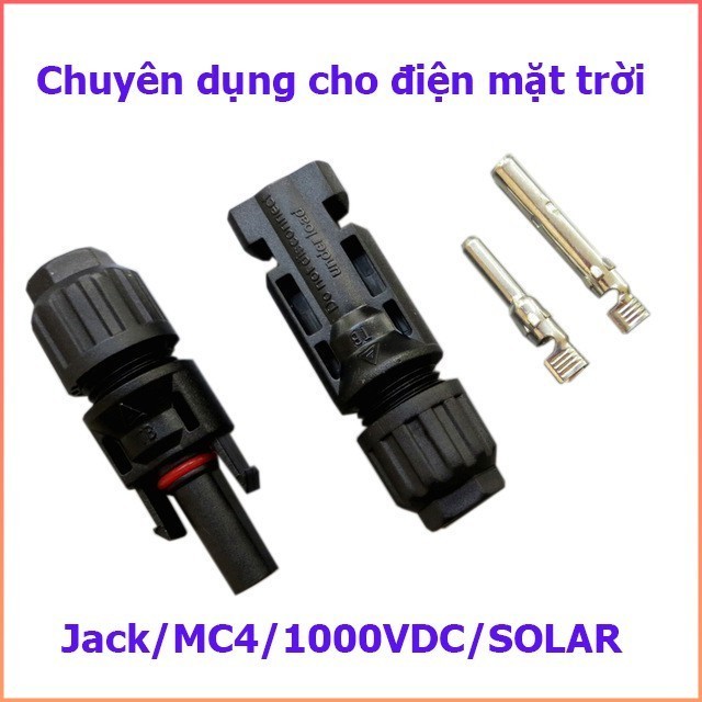 [NEW] Cặp jack MC4 đực và cái cho thiết bị năng lượng mặt trời - HKS | Shopee Việt Nam