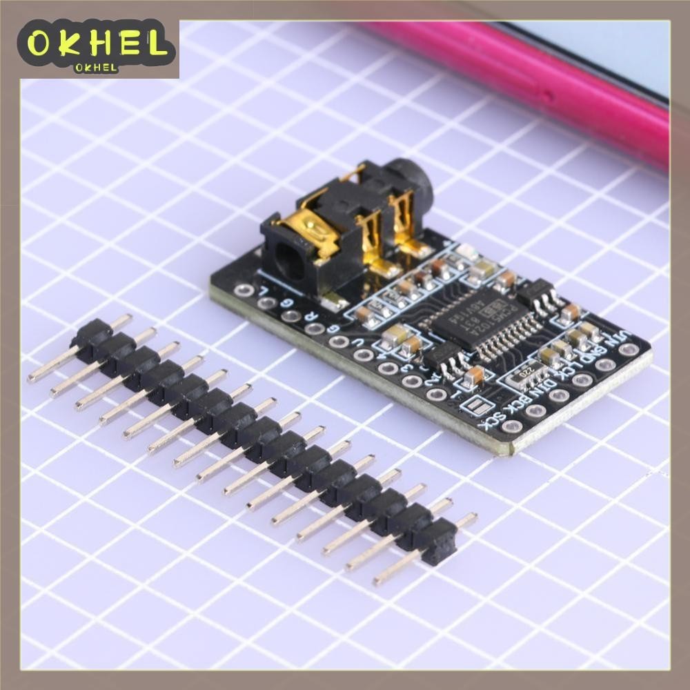 [Okhello.vn] Bộ giải mã DAC PCM5102 Jack âm thanh nổi 3,5 mm Mô-đun máy ...