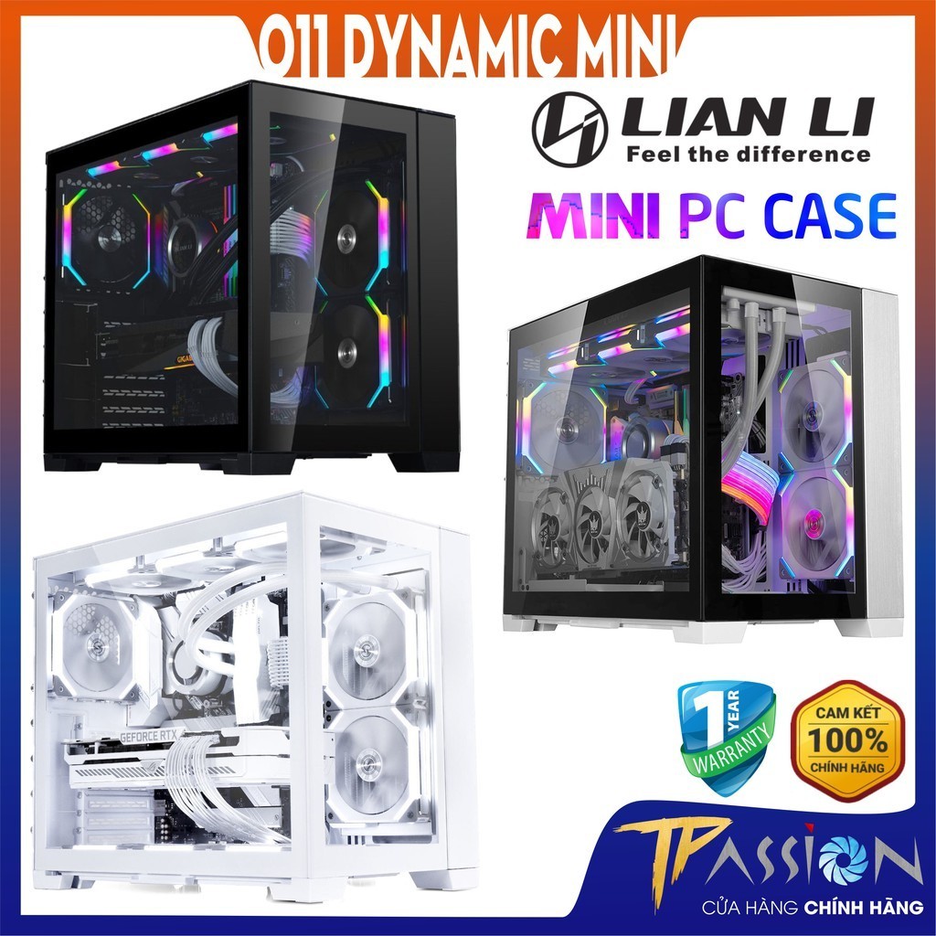 Vỏ case máy tính Lian Li O11 Dynamic Mini | AIR Black | White | Snow ...
