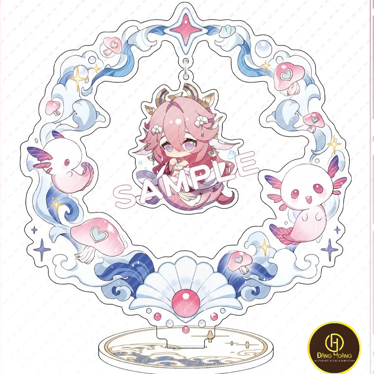 Mô hình Standee Game Genshin Impact Figures Furina Neuvillette Acrylic ...