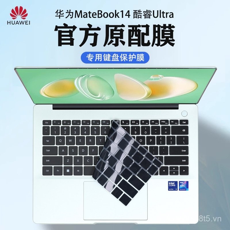 Tương thích với vỏ bàn phím Huawei MateBook 14 2024, bảo vệ bàn phím laptop GT14 FLMH-32, vỏ ...