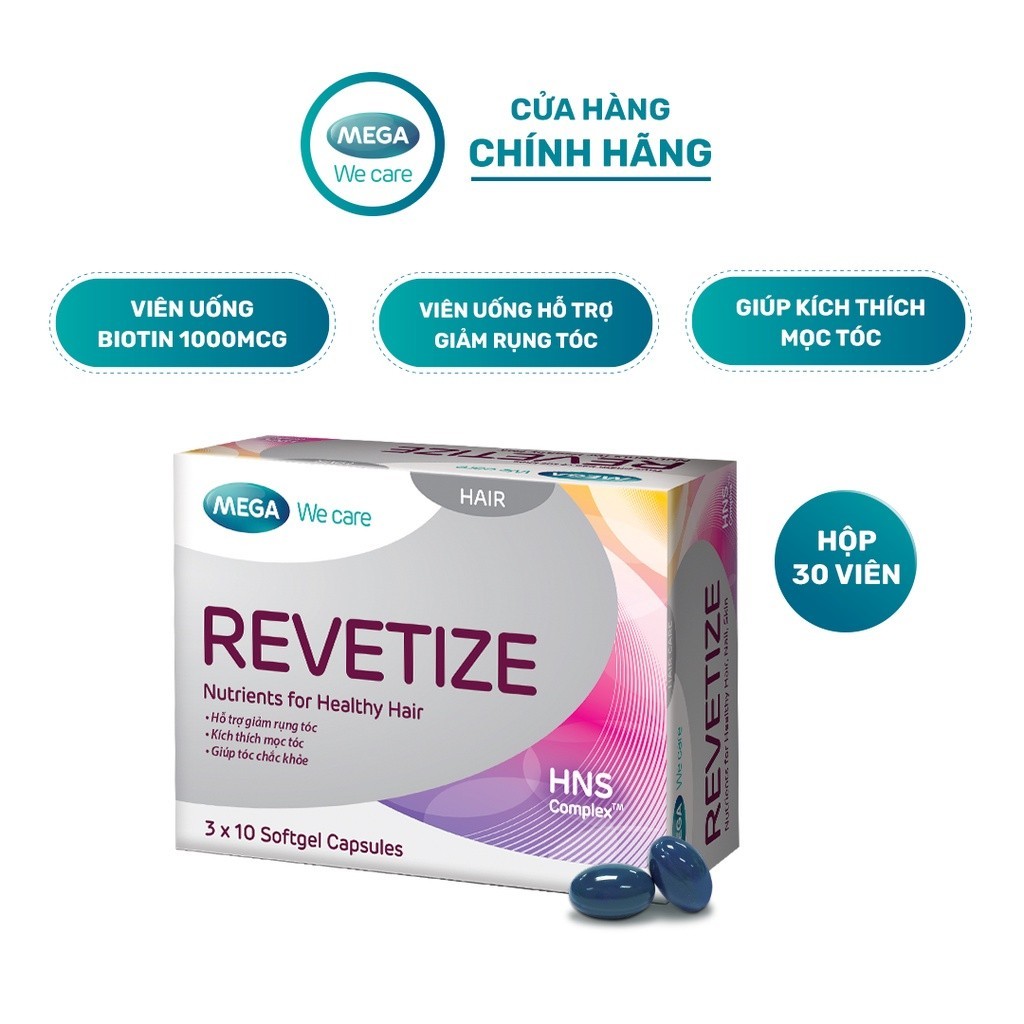 [CHÍNH HÃNG date 2026] - REVETIZE Mega We Care Hỗ Trợ Giảm Rụng Tóc ...