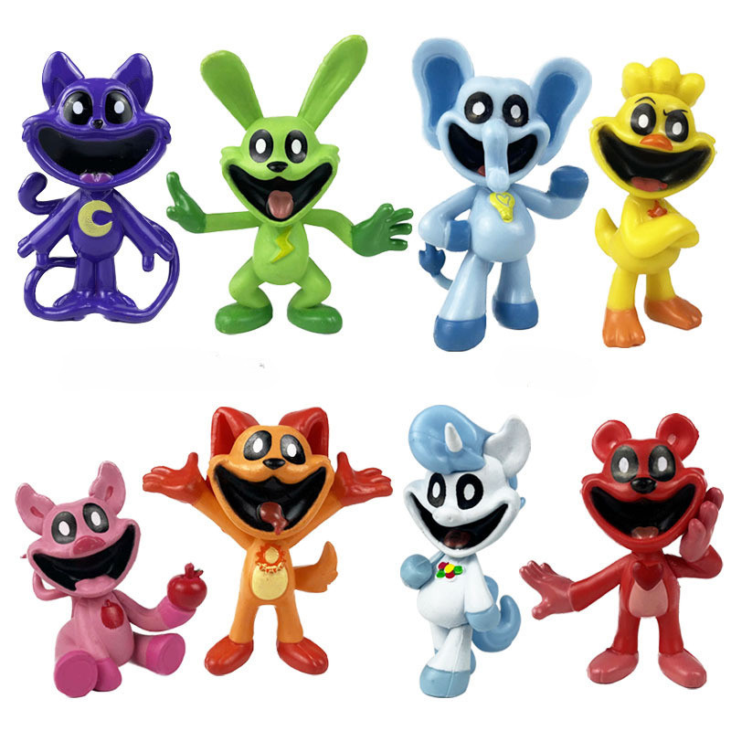 8 / 10 Chiếc Cười Critters Hình Mỉm Cười Critters Mèo Ngủ Ngày Chó ...