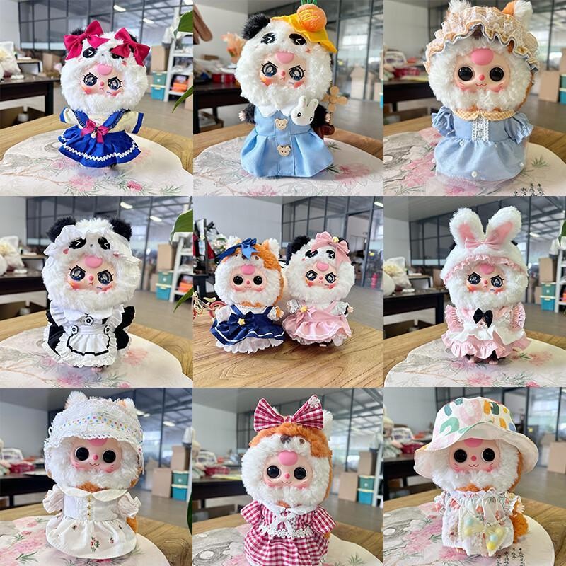 Bộ quần áo búp bê ba động vật Baby Three V3 | Shopee Việt Nam