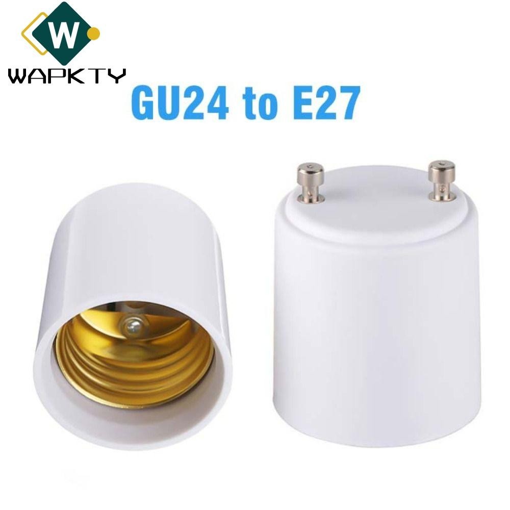 Đế đèn Led, Bộ chuyển đổi giá đỡ đèn GU24 sang E27 chống cháy, Bộ chuyển đổi ổ cắm tiết kiệm ánh ...