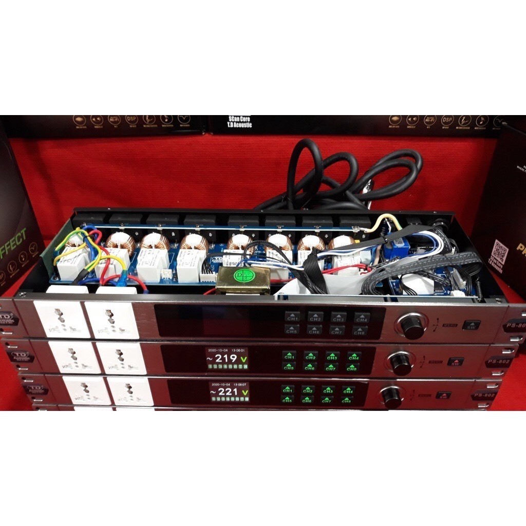 Quản lý nguồn TD Acoustic PS-802 có lọc nguồn Mexico - Hàng chính hãng ...