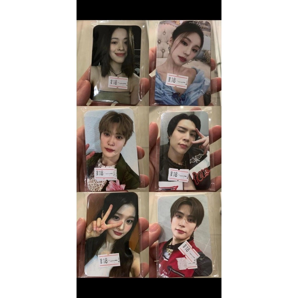 Card unoff idol Kpop nhiều nhóm, card bo góc Kpop 1 pack 6 ảnh siêu ...