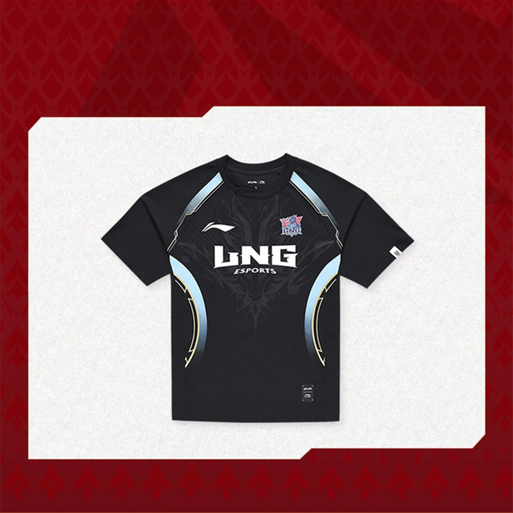 [Sản phẩm mới 2024] Li Ning LPL 2024 Season LNG Esports Team Jersey. Cùng áo sơ mi "Hướng đạo ...