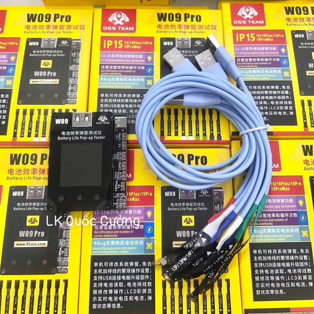 Box fix pin không cần cáp W09Pro OSS (thao tác nhanh, tiết kiệm chi phí ...
