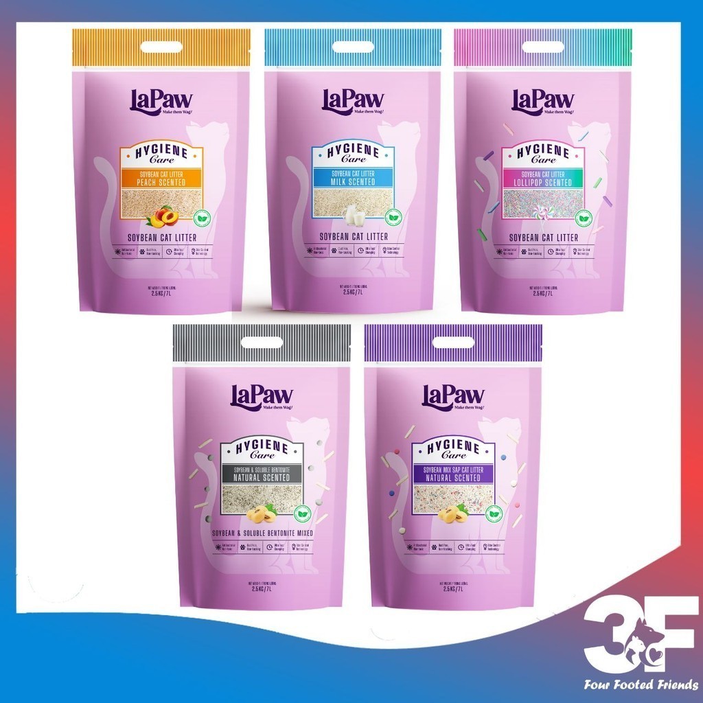 Cát Vệ Sinh Đậu Nành Cao Cấp Lapaw Dành Cho Mèo Bao 7L/2.5kg | Shopee ...