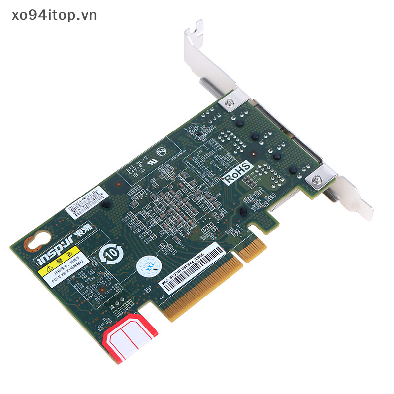 Xoitop 10G Thẻ Ethernet cổng đôi 10G X540-T2 PCIE-X8 Bộ chuyển đổi mở rộng Nework Cổng kép Thẻ ...