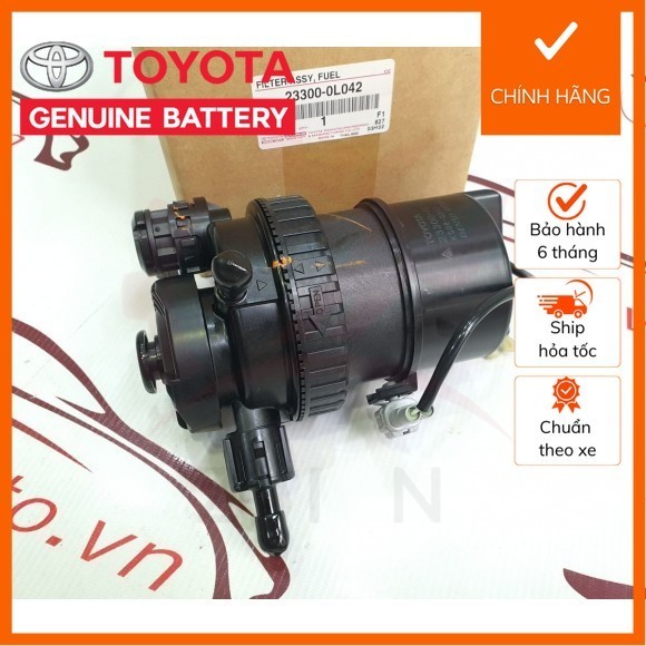 [Chính Hãng] Cụm lọc nhiên liệu Toyota Hilux 23300-0L042 | Shopee Việt Nam