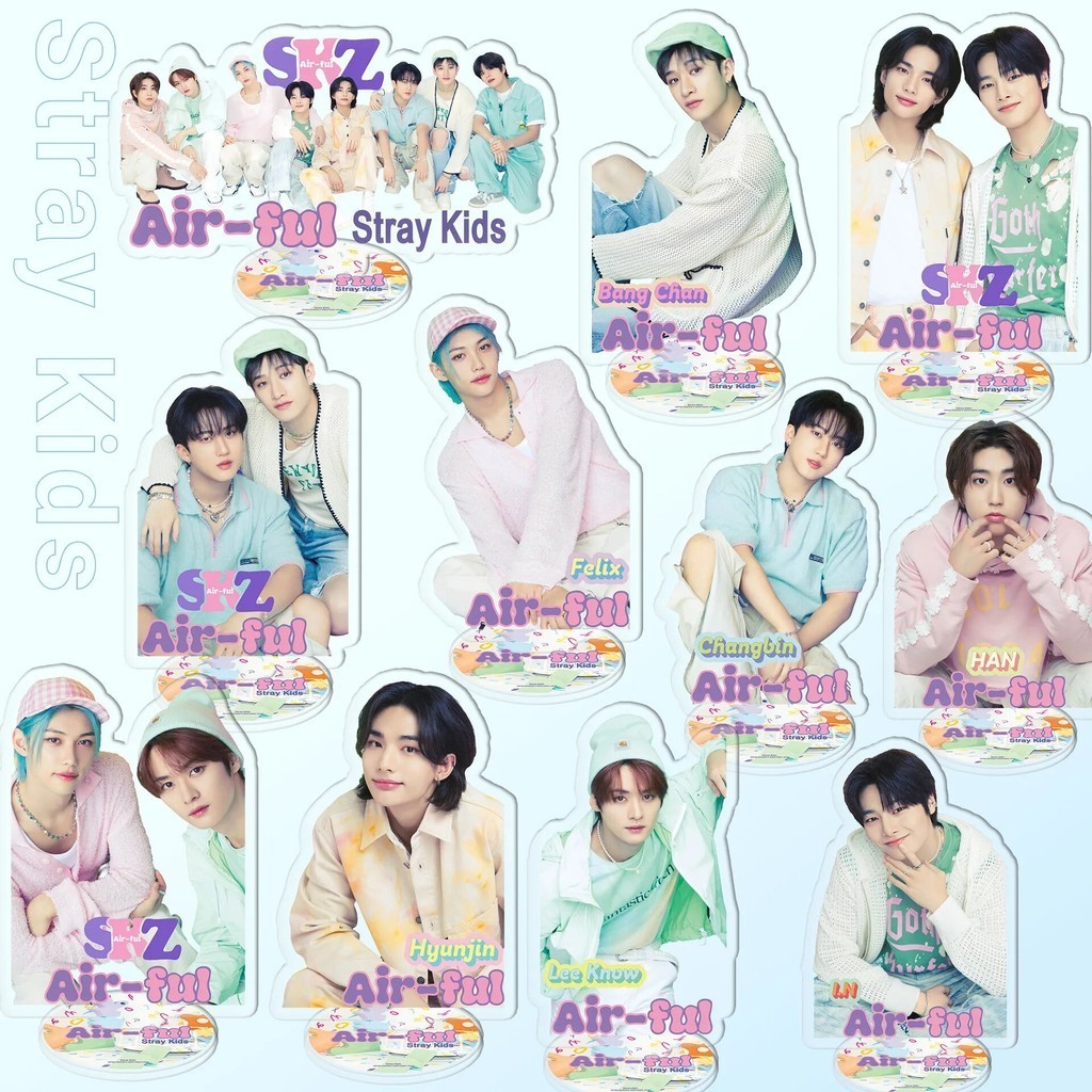 Mô hình Standee Stray Kids Bang Chan Lee Know Changbin Hyunjin HAN ...