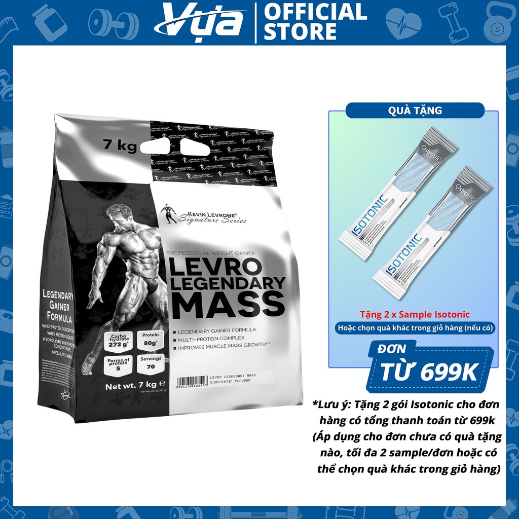 Bột Tăng Cân Kevin Levrone - Legendary Mass (7KG) - Hỗ Trợ Tăng Cơ ...