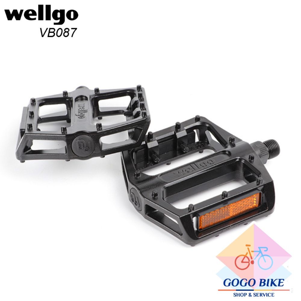 [GoGo Bike] Pedan bàn đạp xe đạp WELLGO K79 VB087 VB249 (có thể gắn Strap) | Shopee Việt Nam