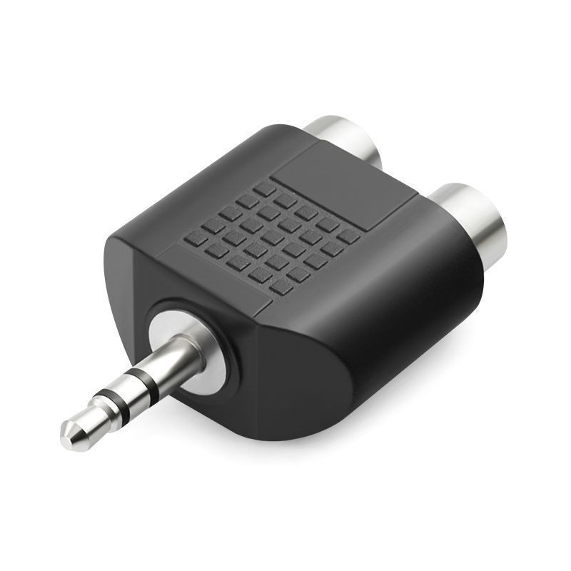 Jack chuyển đổi từ 3.5mm ra 2 Jack hoa sen cái | Shopee Việt Nam