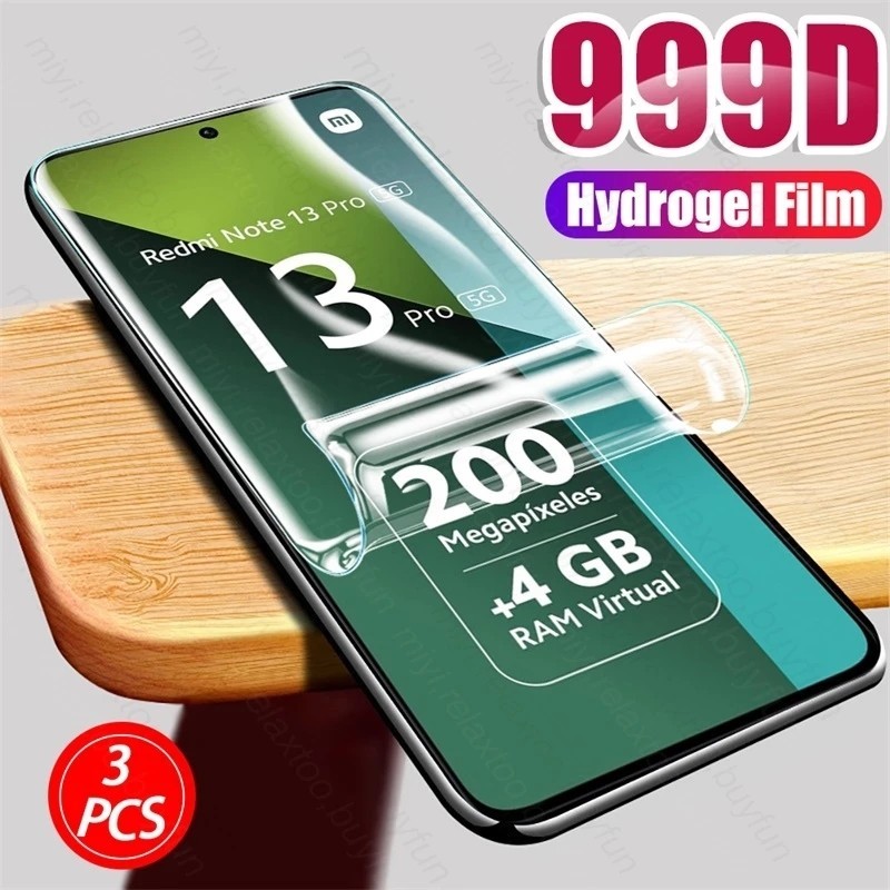 3 chiếc Ready note13 Pro 4G Note13pro plus màng bảo vệ trong suốt cho ...