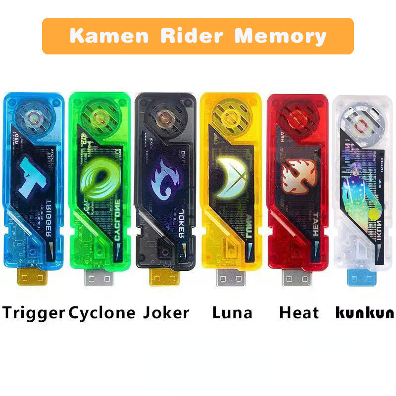 Đồ chơi biến hình hành động Kamen Rider Gaia Memory với âm thanh phát ...
