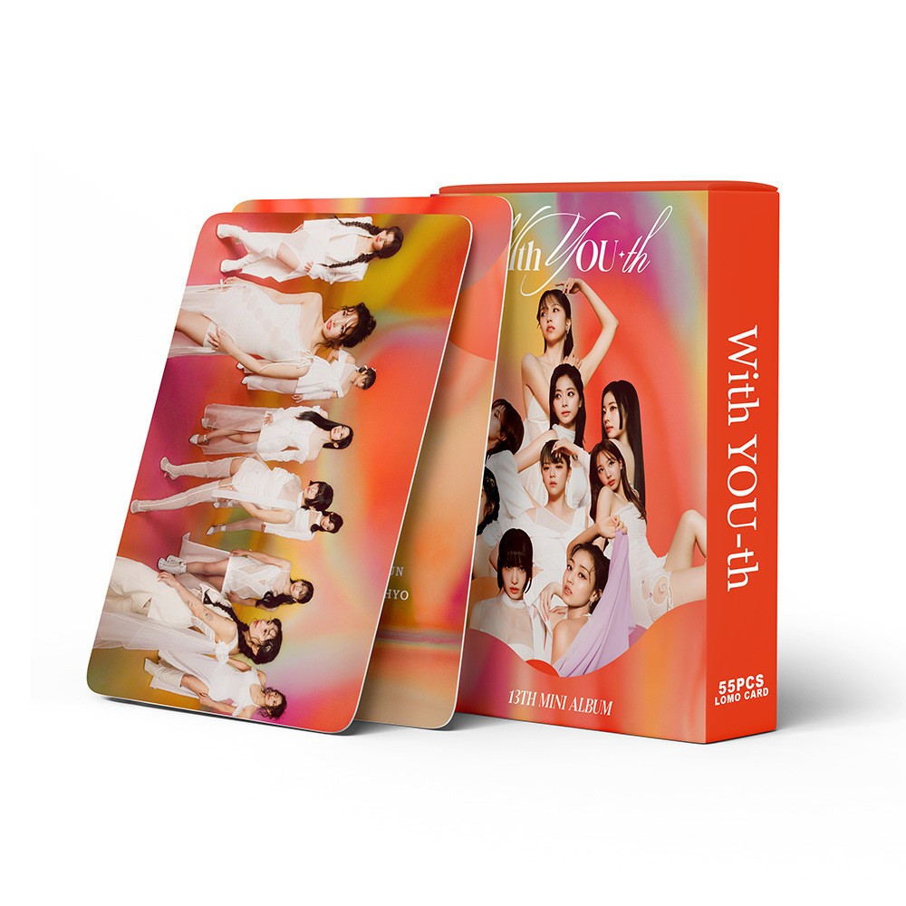 55pcs TWICE Lomo cards With Youth I GOT YOU Photocards MISAMO Nayeon Jeongyeon Momo Sana Jihyo ...